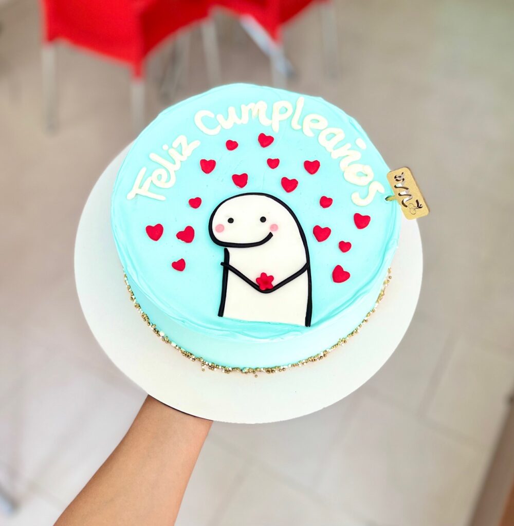 Torta básica meme – Muflets Pastelería